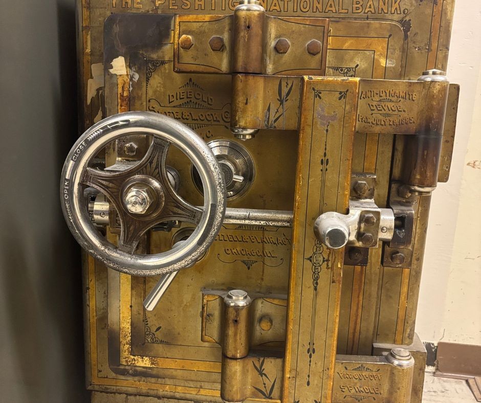 Peshtigo National Bank Uncovers 125 Years of History Inside Former ...